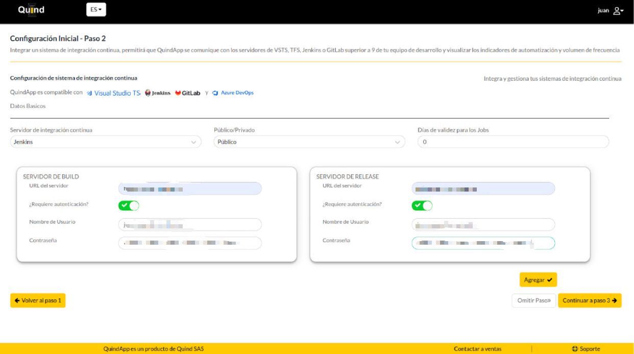Integrar un sistema de CI - Quind